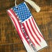 Patriotic Bookmarks With Tassel, Laminated Glossy Finish, American Flag ...