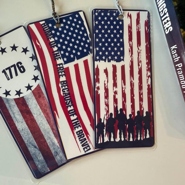 Veterans Day Bookmarks - Etsy