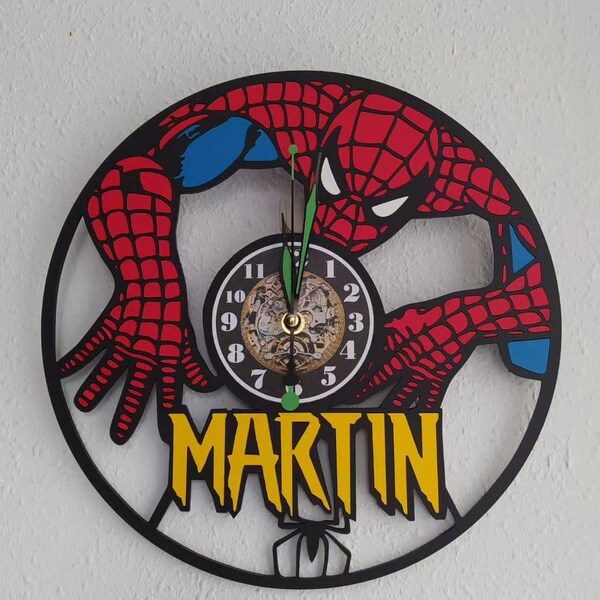 Spiderman Clocks - Etsy