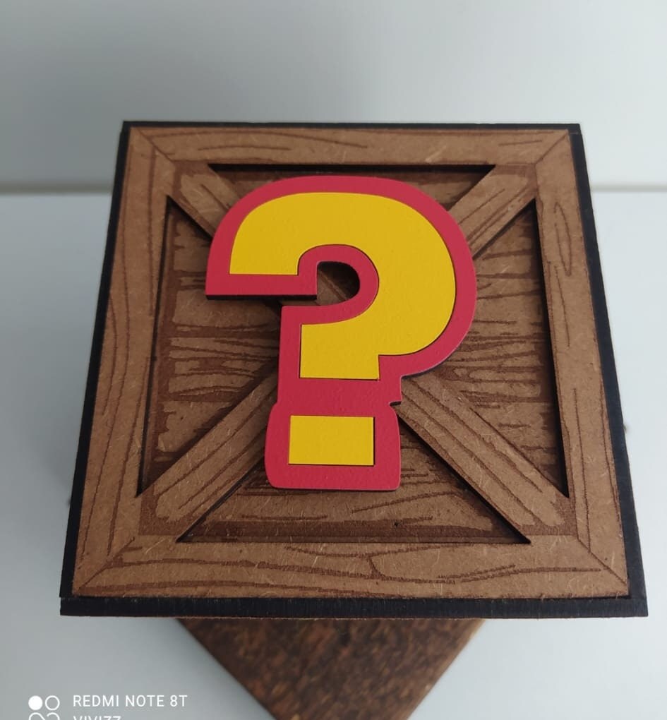 Wooden Box, Mdf Box, Decoration, Crash, Video Games, Vintage, Bandicoot ...