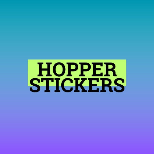 HopperStickers - Etsy