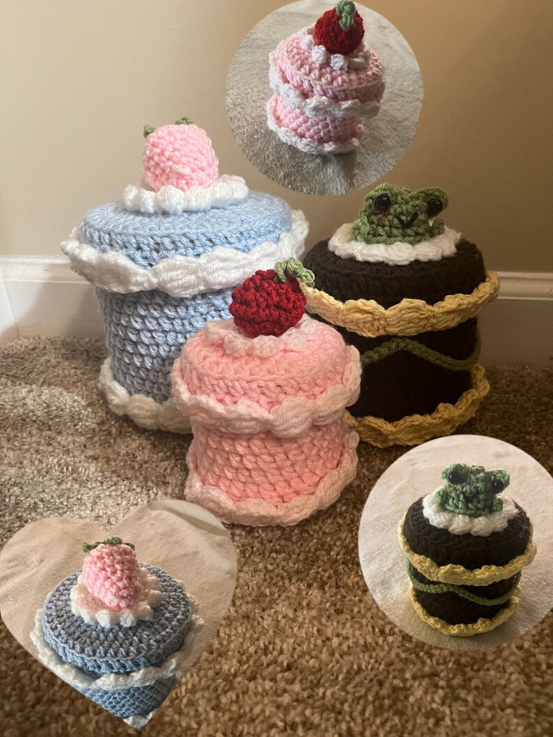 Crochet Cake Boxes - Etsy