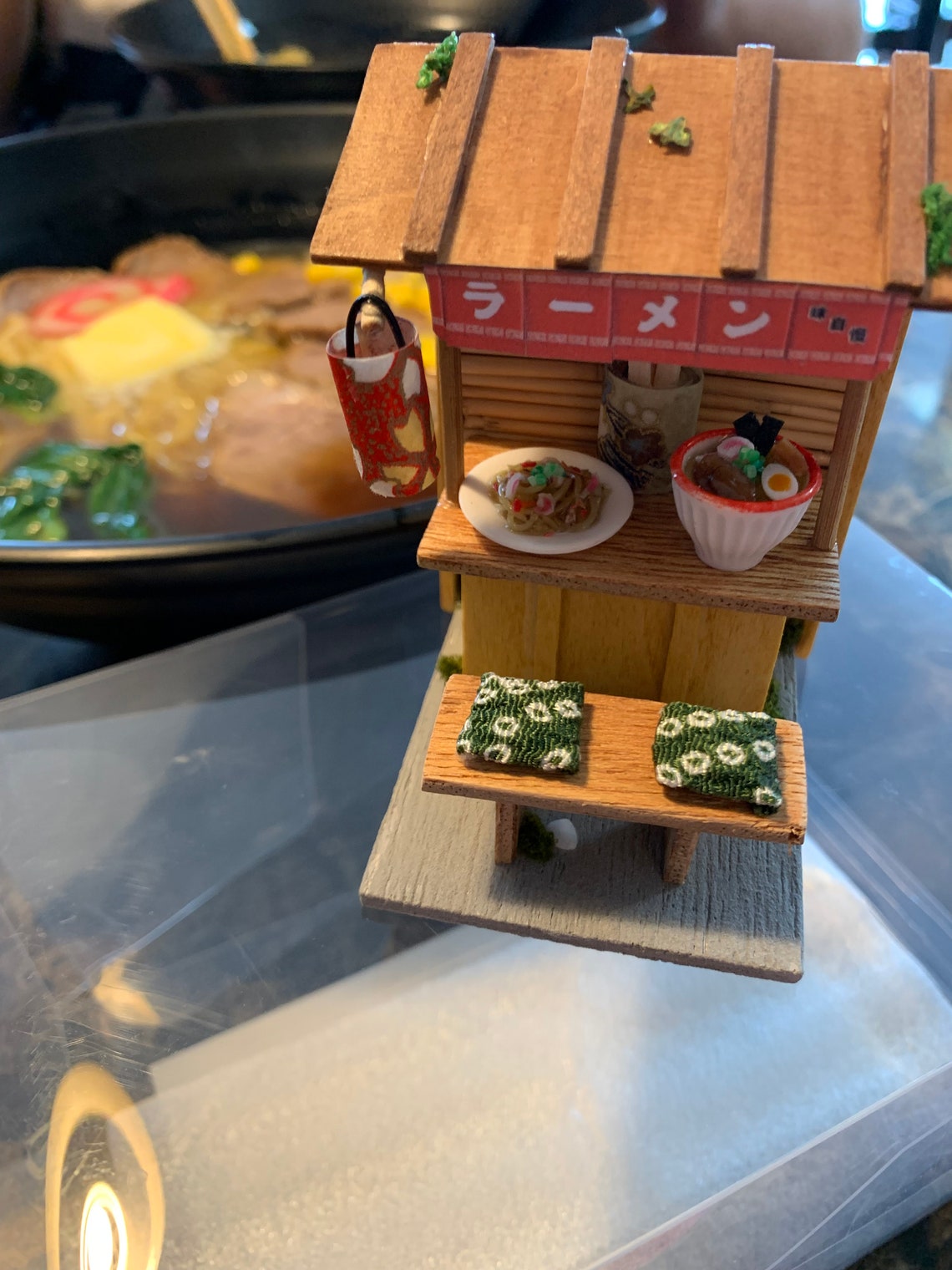 Ramen Stand Miniature Diorama Yatai Char Sui Ramen Yaki Soba - Etsy