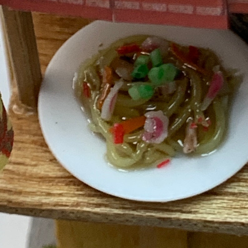 Ramen Stand Miniature Diorama Yatai Char Sui Ramen Yaki Soba - Etsy
