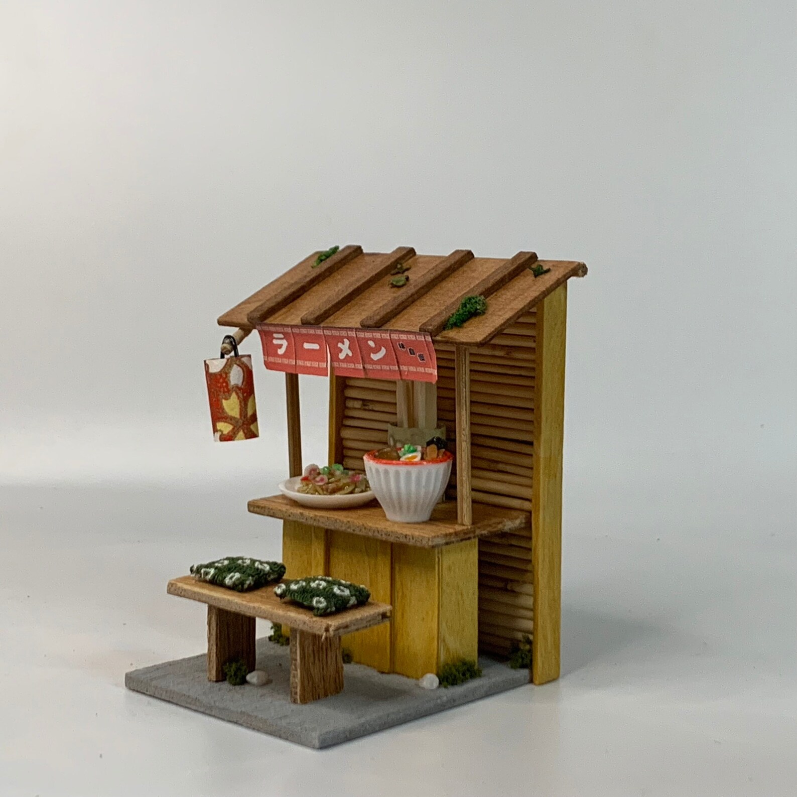 Ramen Stand Miniature Diorama Yatai Char Sui Ramen Yaki Soba - Etsy