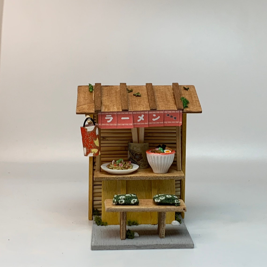 Ramen Stand Miniature Diorama Yatai Char Sui Ramen Yaki Soba - Etsy