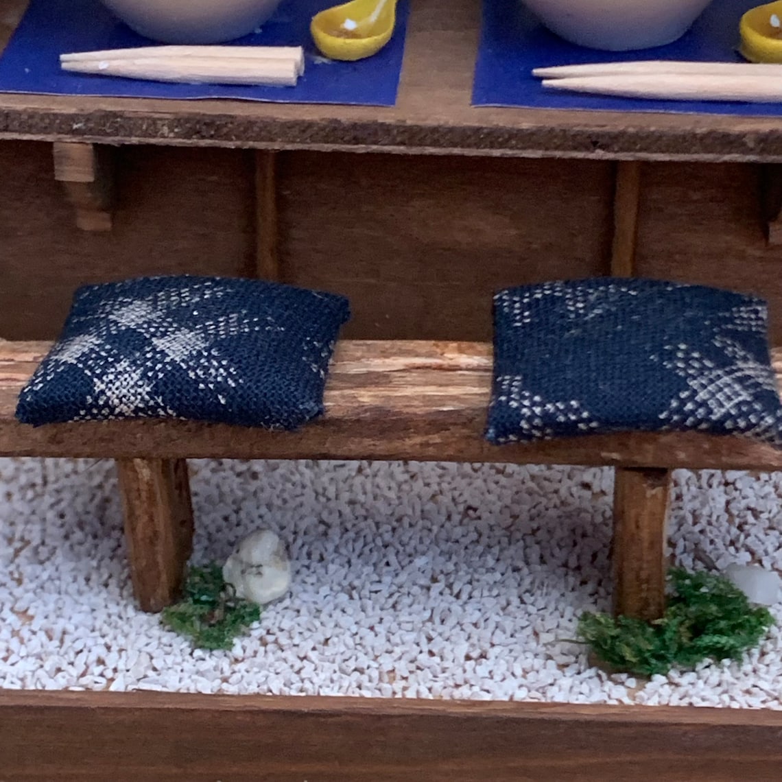 Ramen Stand Miniature Diorama Yatai Ramen Yaki Soba Spoon Chopsticks ...