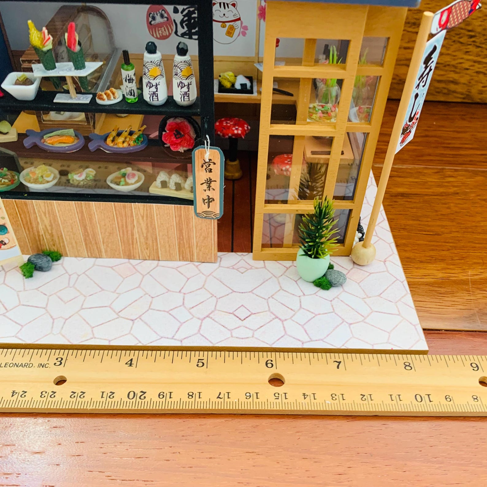 Miniature Izakaya Japanese Restaurant Sushi Ramen Yakisoba Gyoza Daikon ...