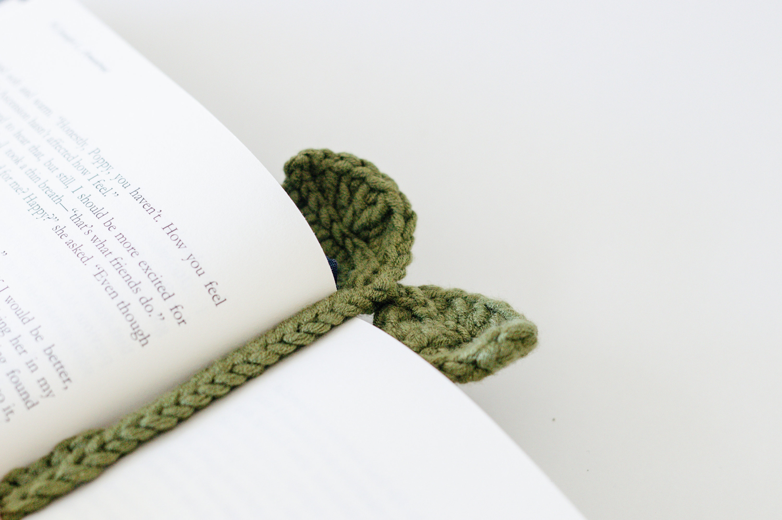 Leaf Sprout Bookmark & Cable Tie - Etsy