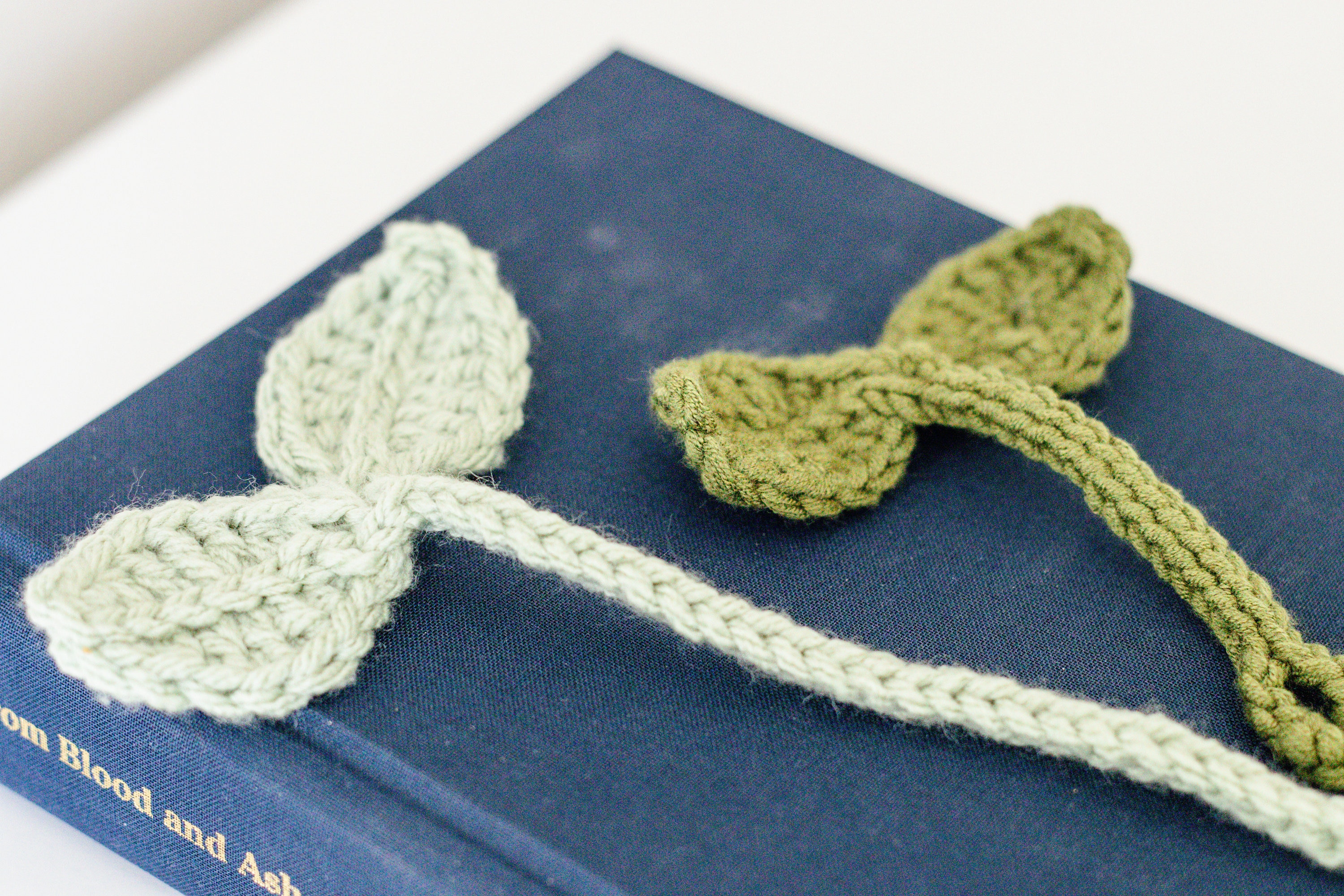 Leaf Sprout Bookmark & Cable Tie - Etsy