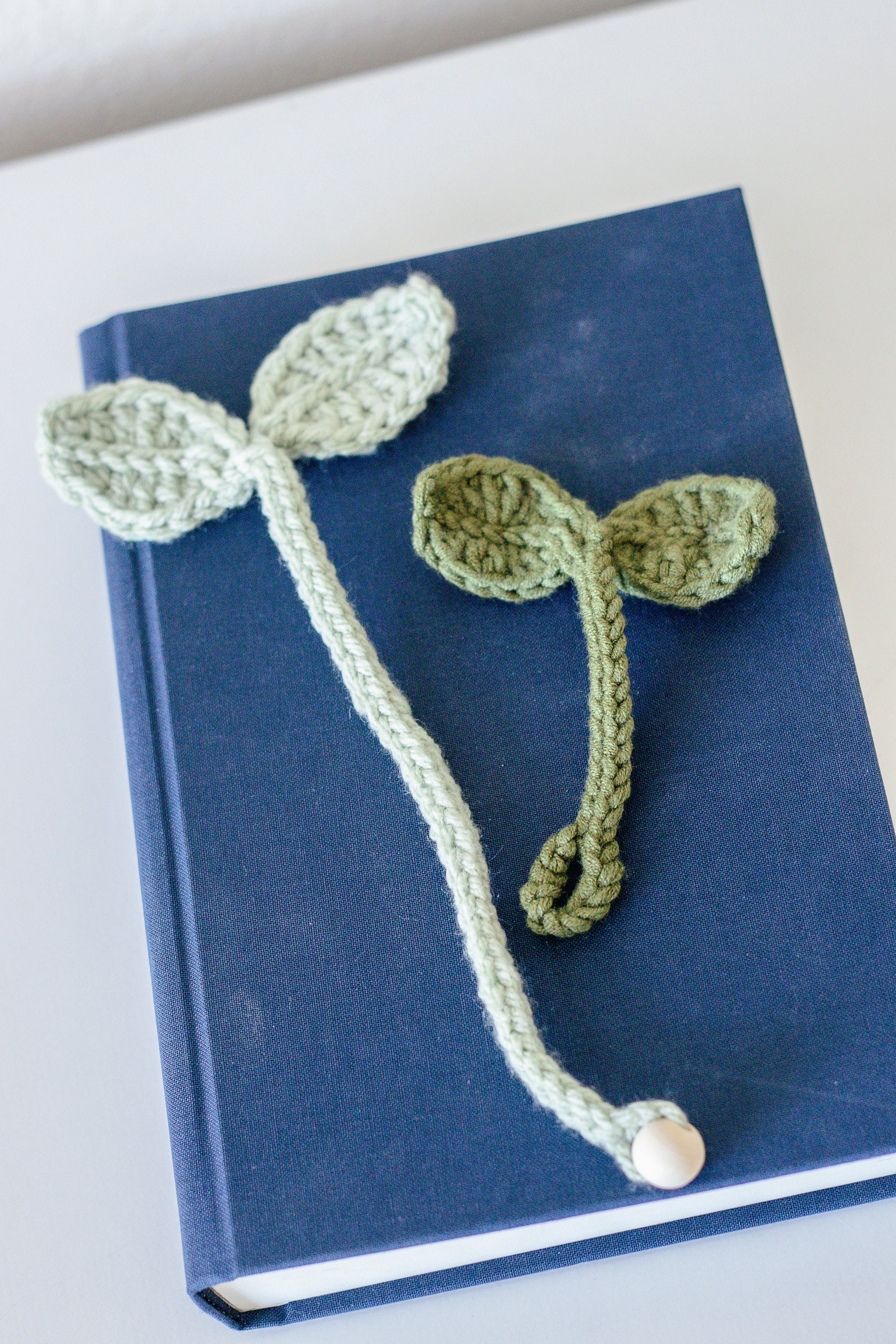 Leaf Sprout Bookmark & Cable Tie - Etsy