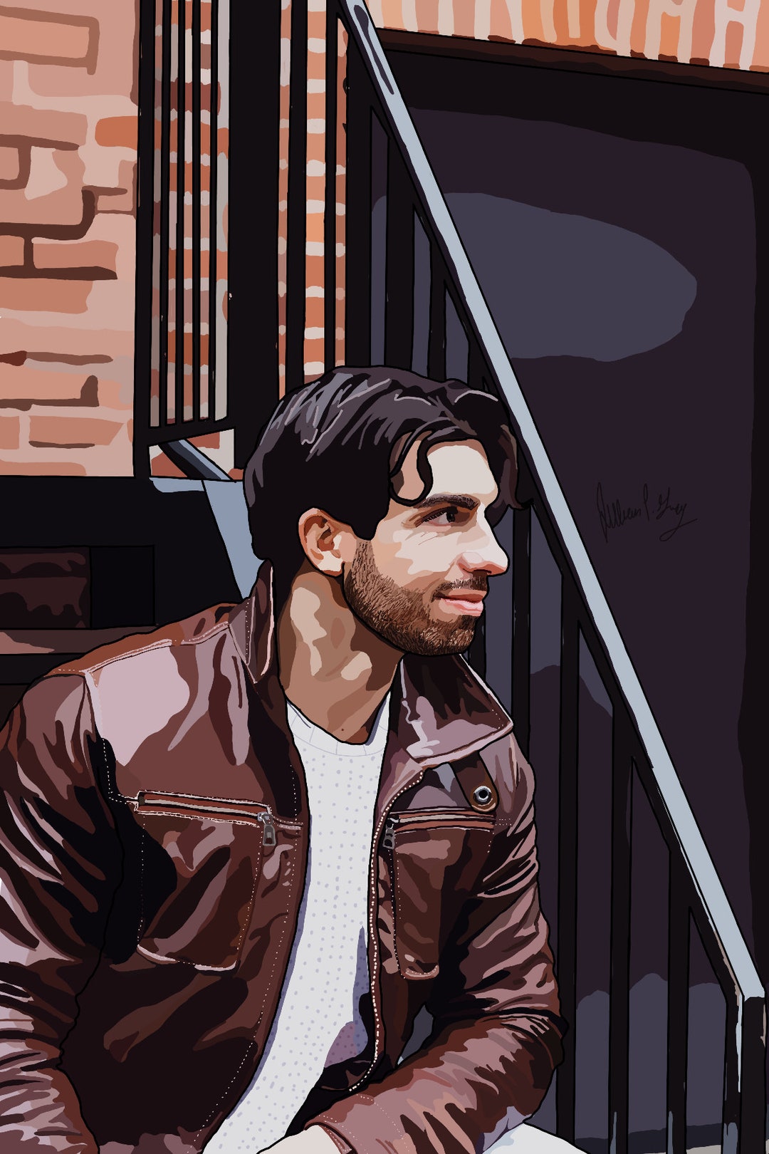 Personalized Realistic Art, Custom Portrait,digital Art Custom, People ...