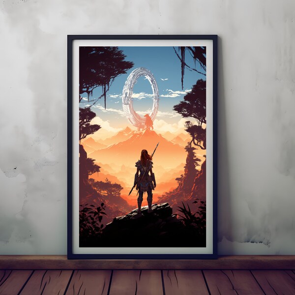 Horizon Zero Dawn Poster - Etsy