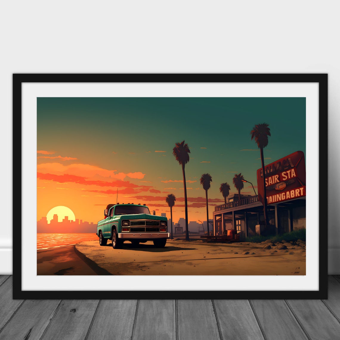 GTA San Andreas Poster - High-quality Gaming Wall Art Posters by ...