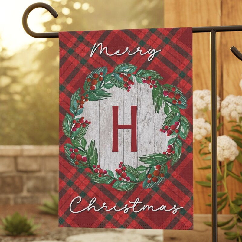 Monogrammed Flags - Etsy