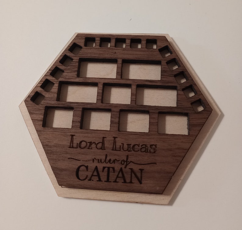 Settlers of Catan Game Piece Holder - Etsy