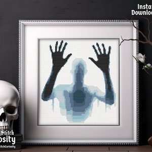 Macabre Cross Stitch Pattern Pdf "threads of Torment" - Haunted Horror ...