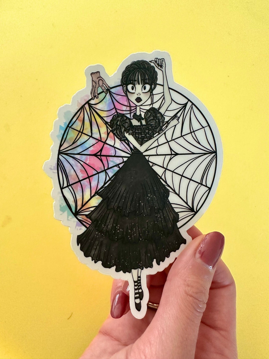 Thursday...or Was It Tuesday? | Wednesday Character Sticker | Clear ...