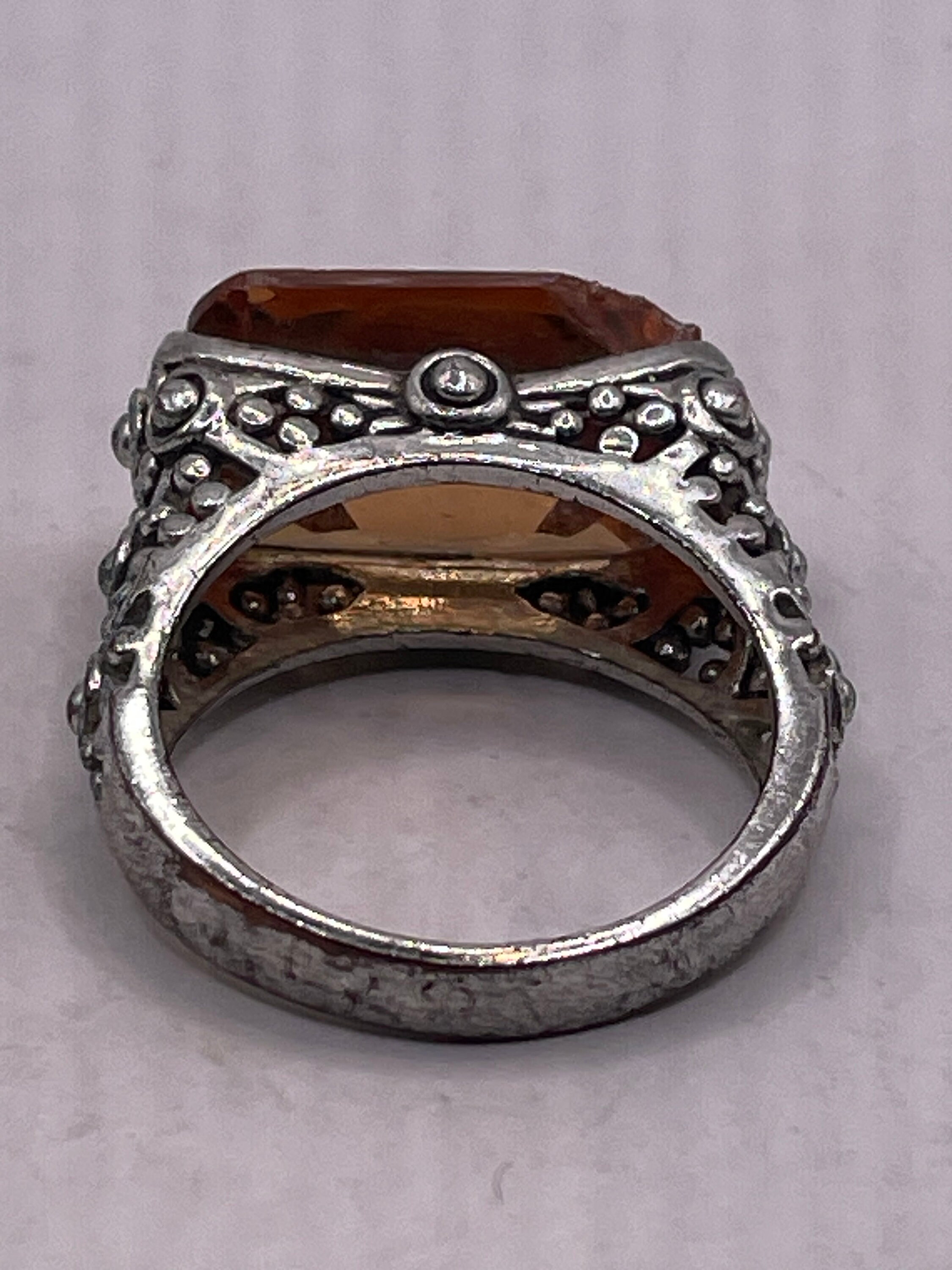 Vintage Golden Yellow Ring - Etsy
