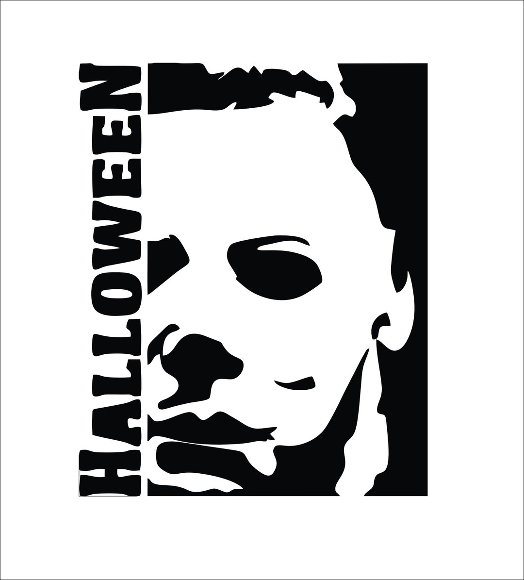 Halloween Michael Myers SVG Horror Movie Classic SVG Clip Art Files ...