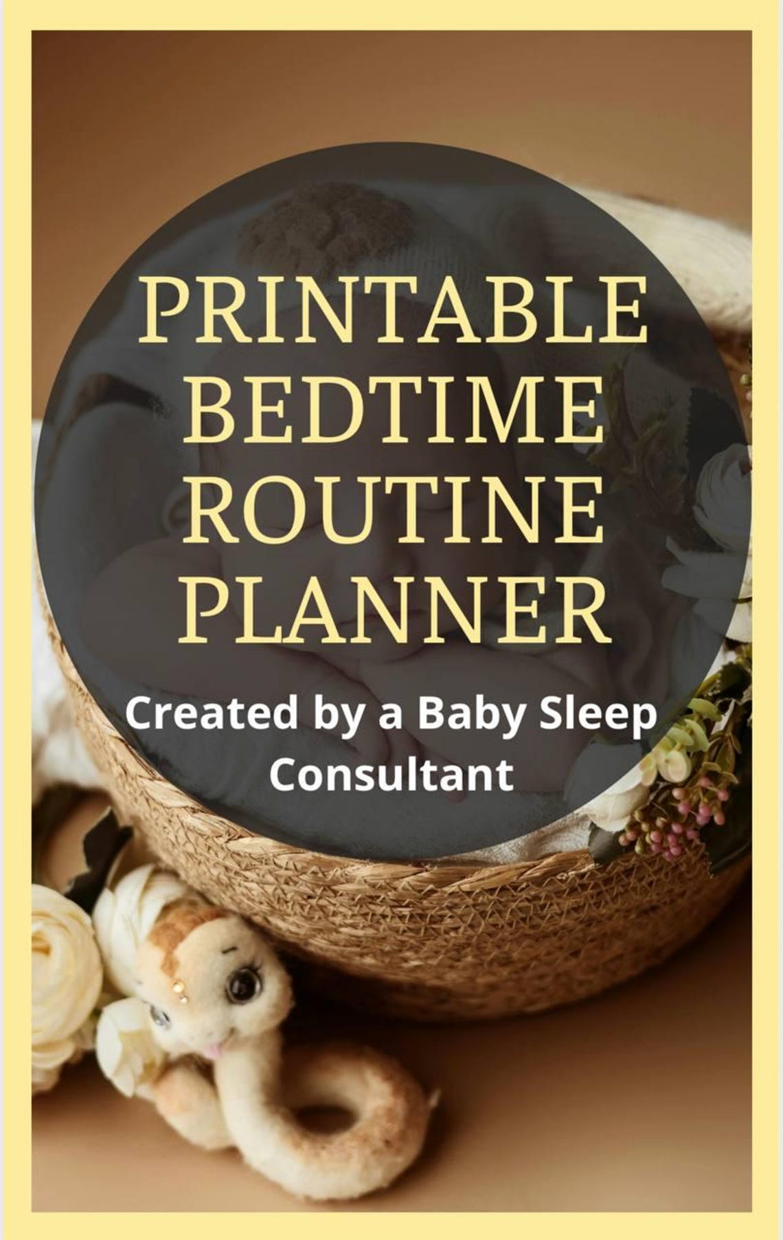 Printable Bedtime Routine Planner for Babies & Toddlers | Visual ...