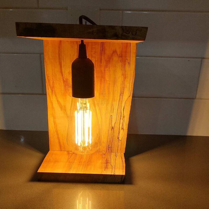Live Edge Lighting - Etsy