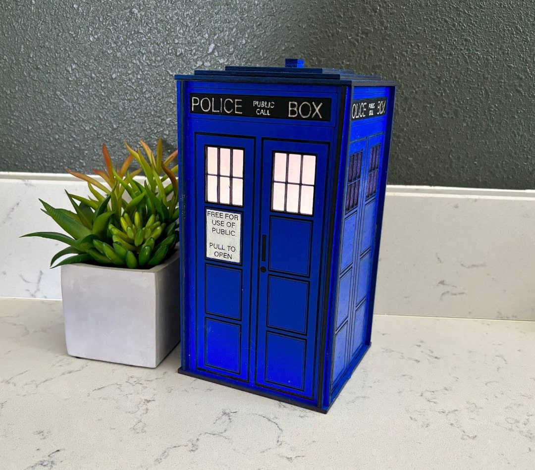 TARDIS Lantern - Etsy