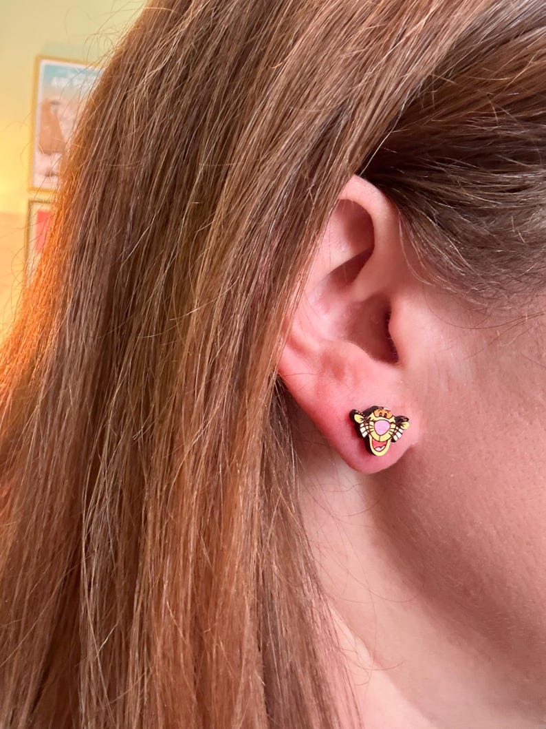 Silly Old Bear and Friends Earrings - Etsy