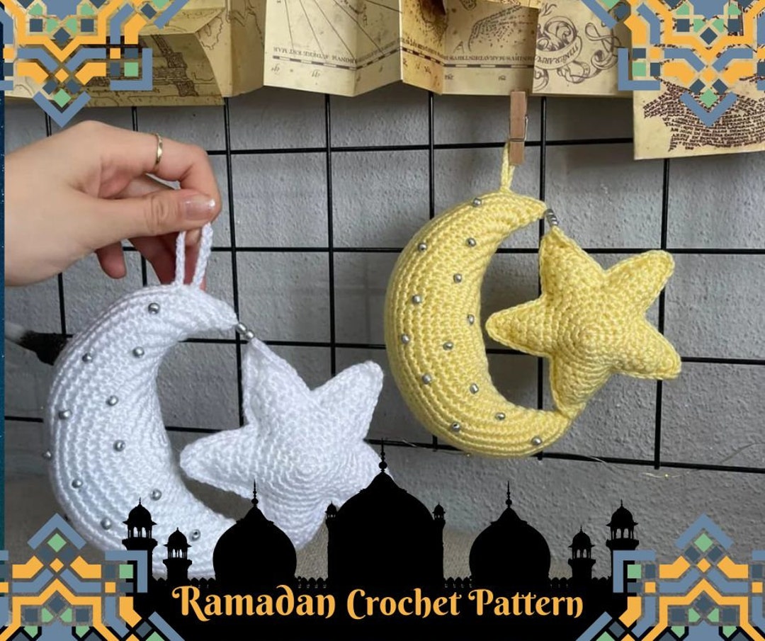 Ramadan Decoration Crochet Pattern Islamic Mubarak Ramadan Eid ...
