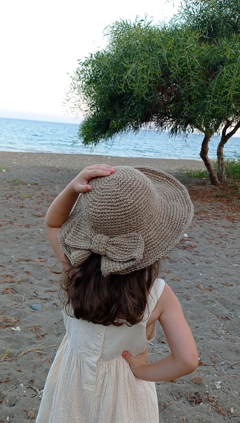 Crochet Coquette Sun Hat Pattern Burlap Hat Pattern/ Downloadable PDF ...
