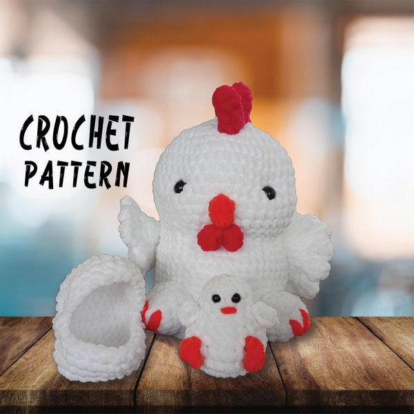 Plush Chicken - Etsy