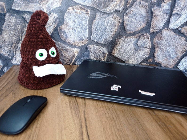 Funny Poo Crochet Pattern Tissue Box, Tissue Box Crochet Pattern,poo ...