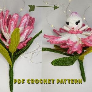Reversible Protea Flower Crochet Pattern Digital Download Trending ...