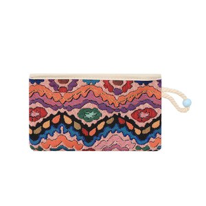 Wave Pattern Tapestry Wallet,vintage Turkish,handicraft,traditional ...