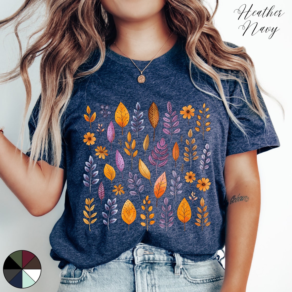 Autumn Leaves Shirt, Fallen Leaf Shirt, Nature Shirt, Fall Shirt ...