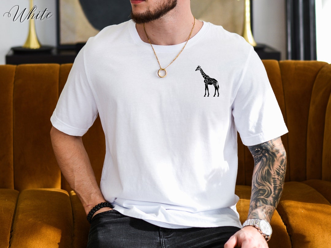 Giraffe Shirt, African Animal Graphic Tee, Wildlife Tshirt, African ...