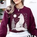 Arctic Fox Jumper, Cute White Fox Sweatshirt, Christmas Sweatshirt ...