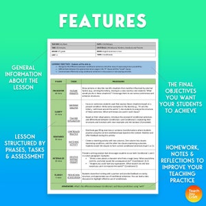 Editable Lesson Plan Templates in Microsoft Word and Google Docs ...