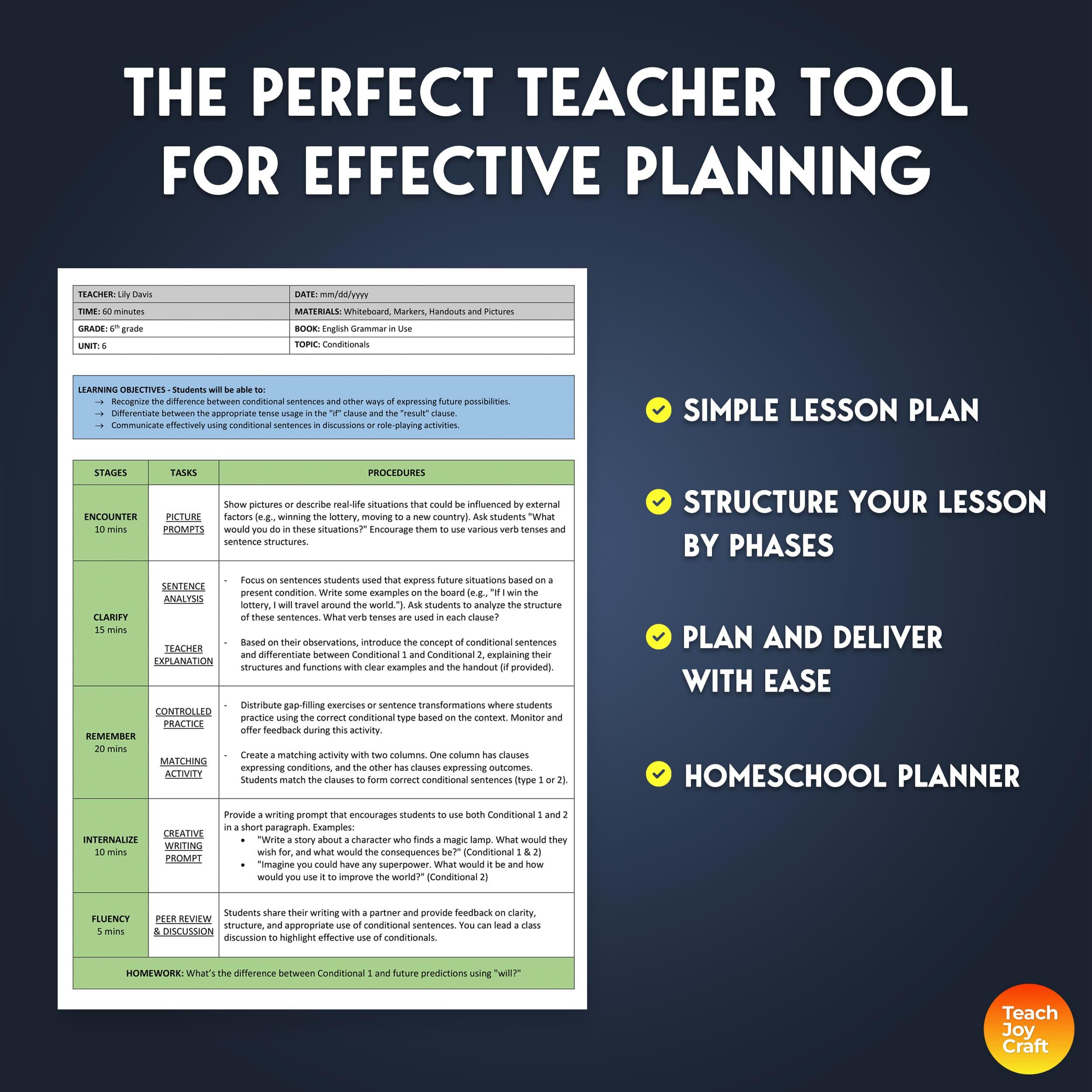 Editable Lesson Plan Template for 8 Models in MS Word and Google Docs ...