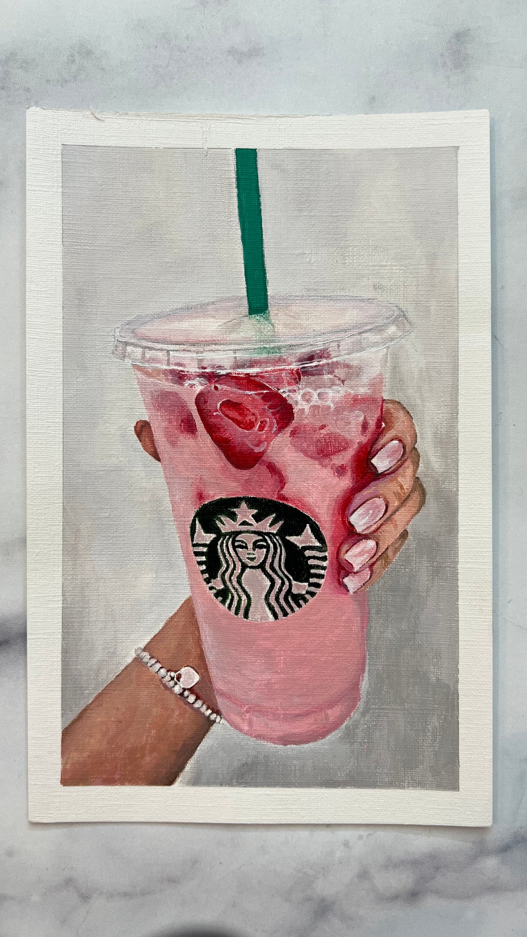 Starbucks Pink Drink - Etsy