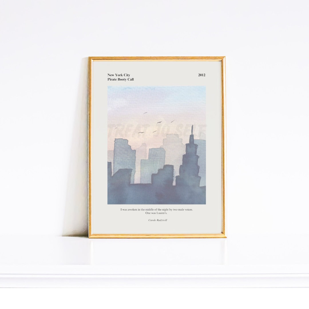 Real Housewives of New York Print | Reality TV Room Decor | RHONY Quote ...