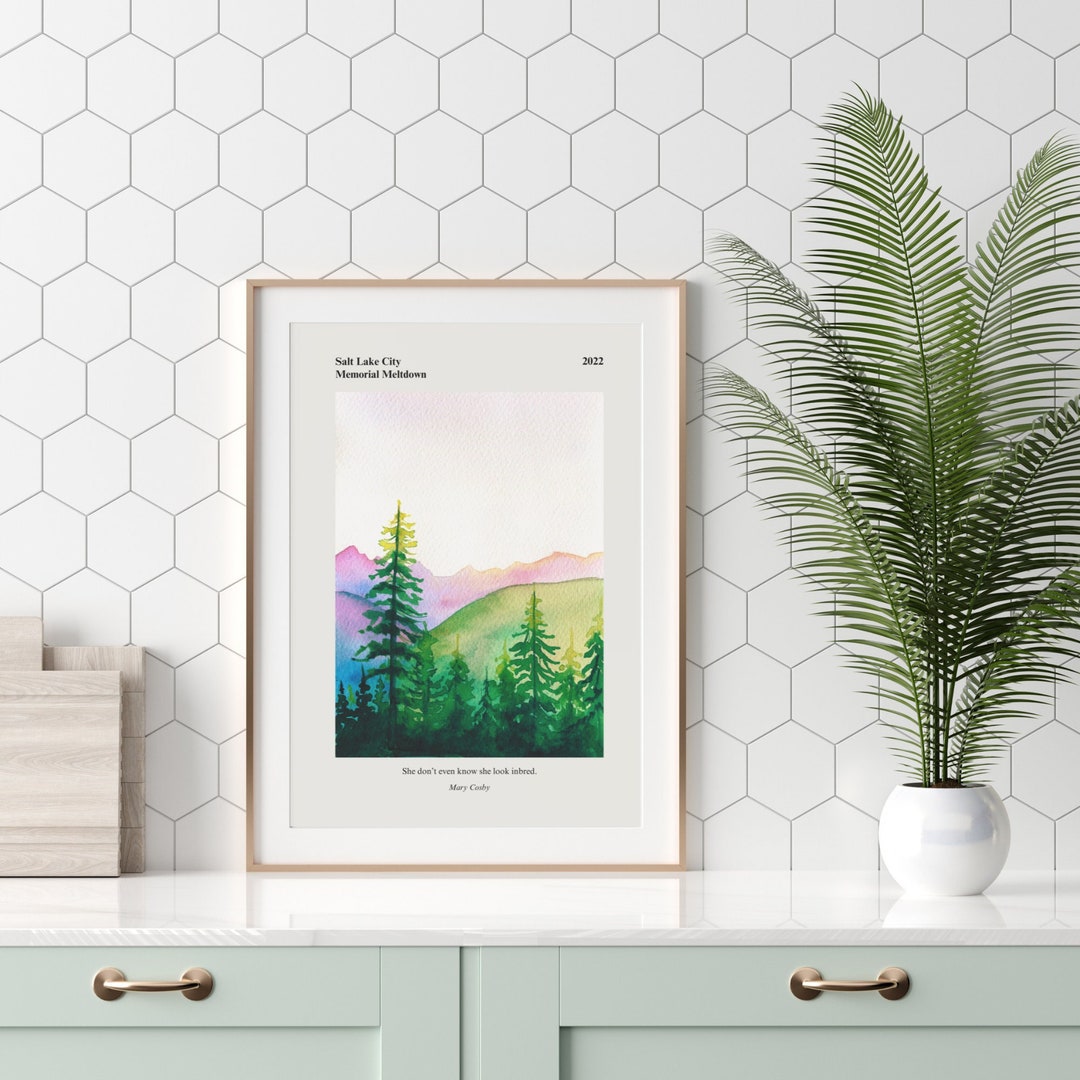 Real Housewives Poster Print | RHOSLC Quote Art | Subtly Funny Wall ...