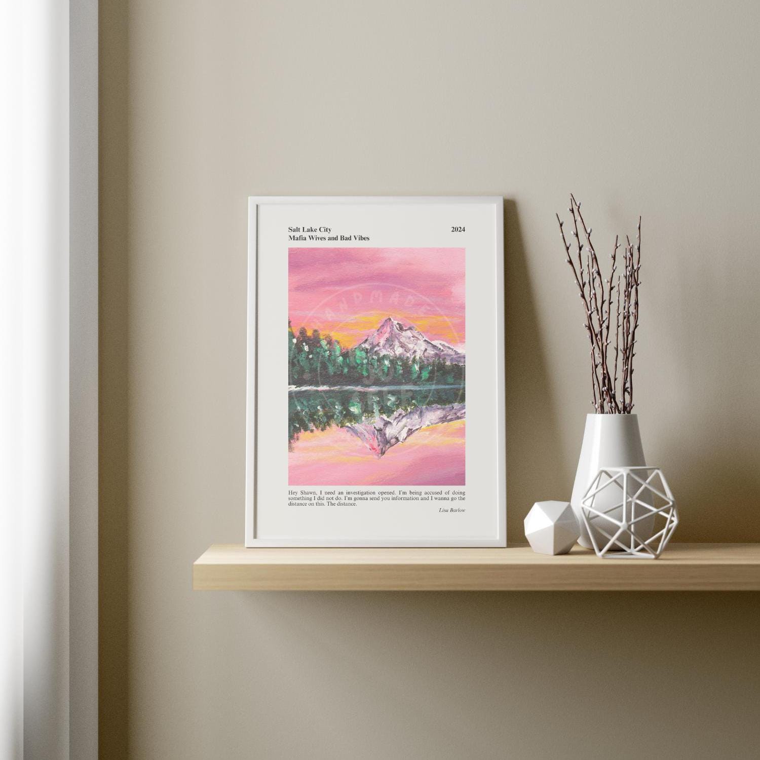Real Housewives Salt Lake City Poster Print | RHOSLC Art | Funny ...