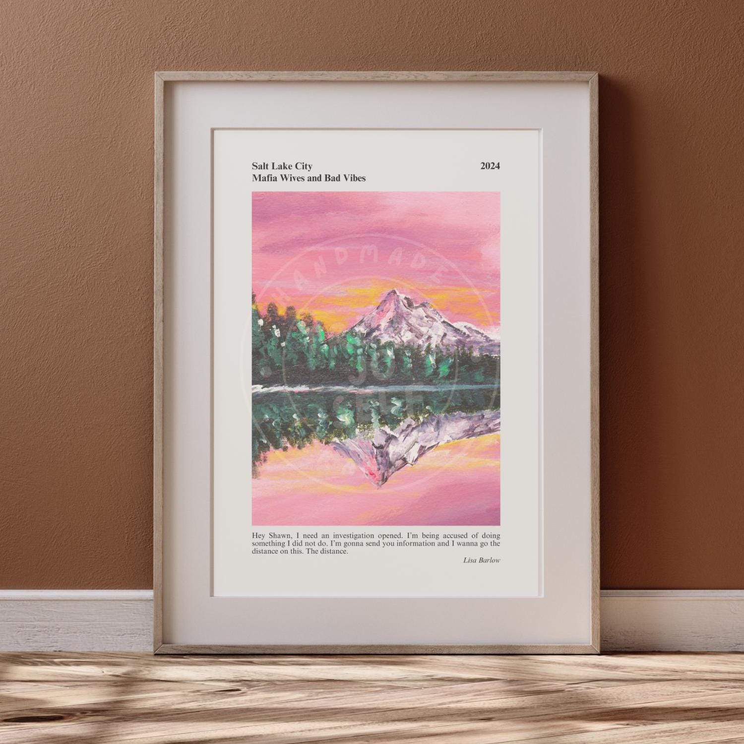 Real Housewives Salt Lake City Poster Print | RHOSLC Art | Funny ...