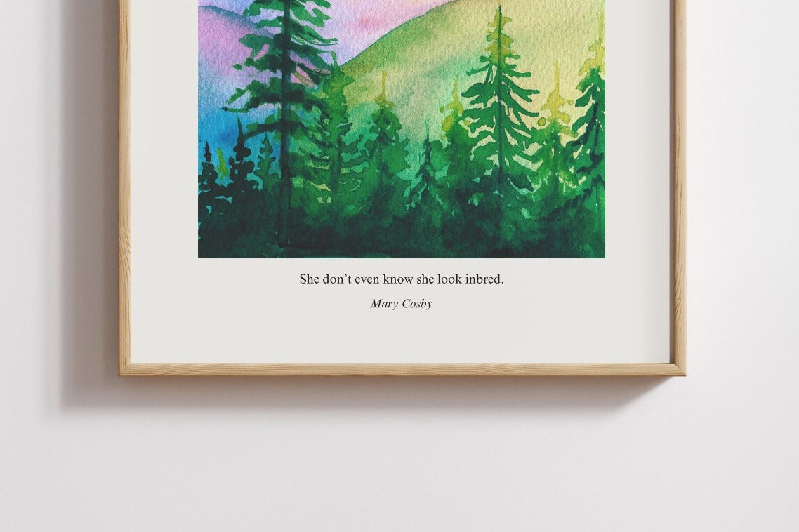 DIGITAL Real Housewives Poster Print RHOSLC Quote Art Subtly Funny Wall ...