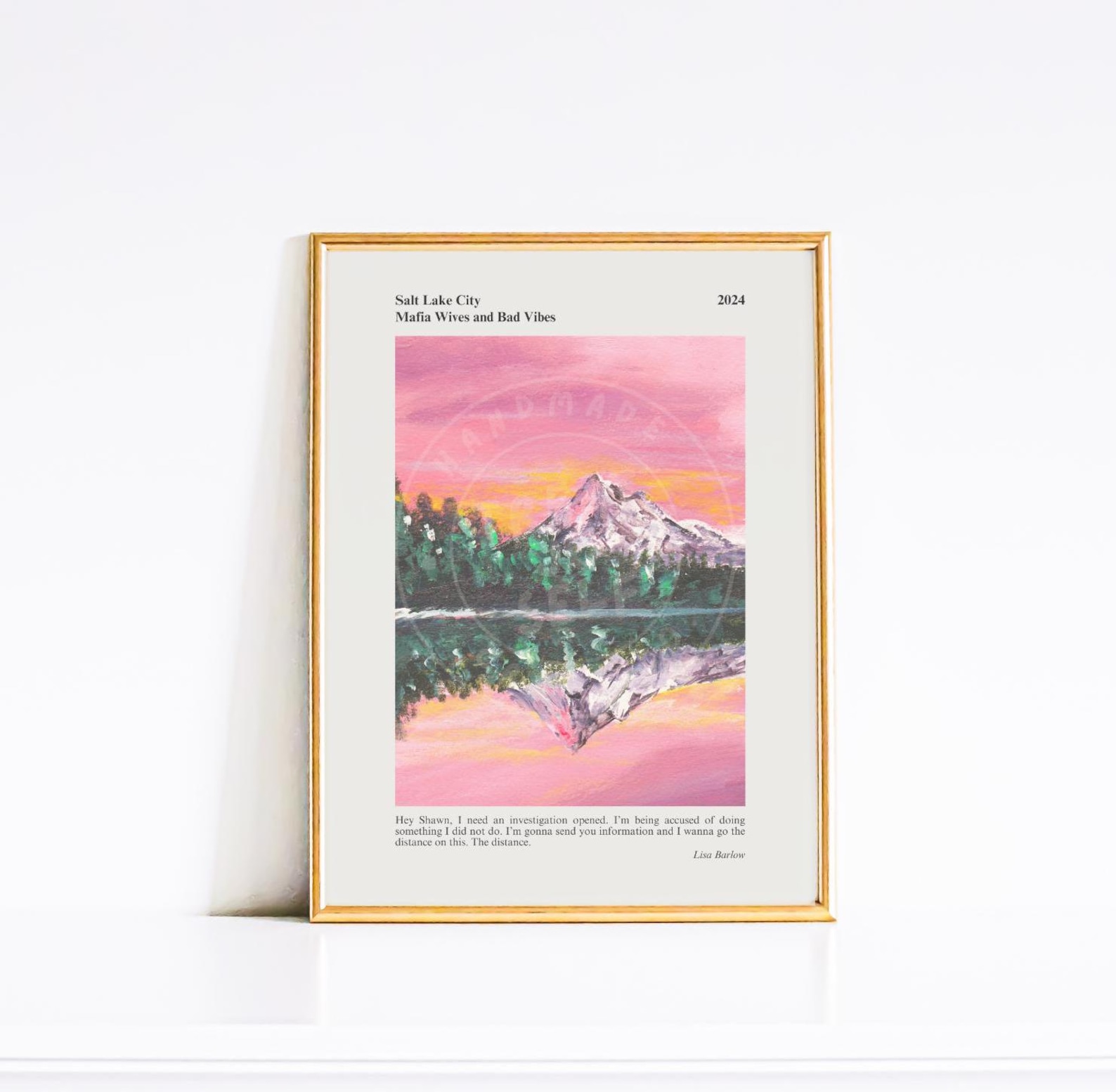Real Housewives Salt Lake City Poster Print | RHOSLC Art | Funny ...