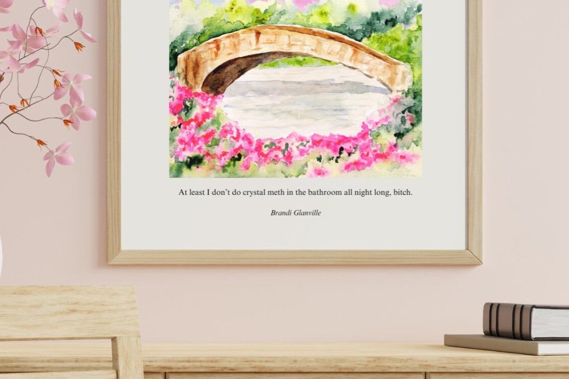 Real Housewives Beverly Hills Poster Print RHOBH Art Subtly Funny Wall ...