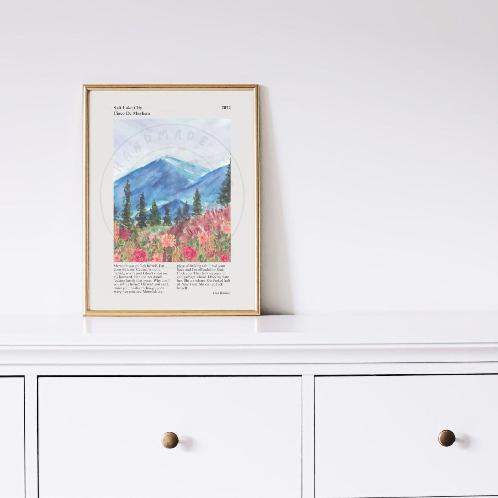 Real Housewives of Salt Lake City Poster | RHOSLC Quote Art Print ...