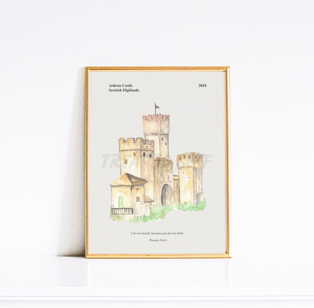 The Traitors Print | "i Do Too Much Because You Do Too Little" Iconic ...