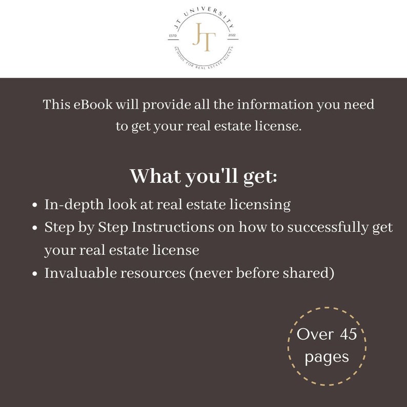 How to Obtain Your License as an Agent | Real Estate Ebooks | Real ...
